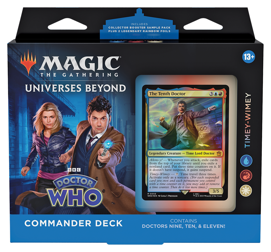 DOCTOR WHO COMMANDER DECKS – Mushyhead Comics