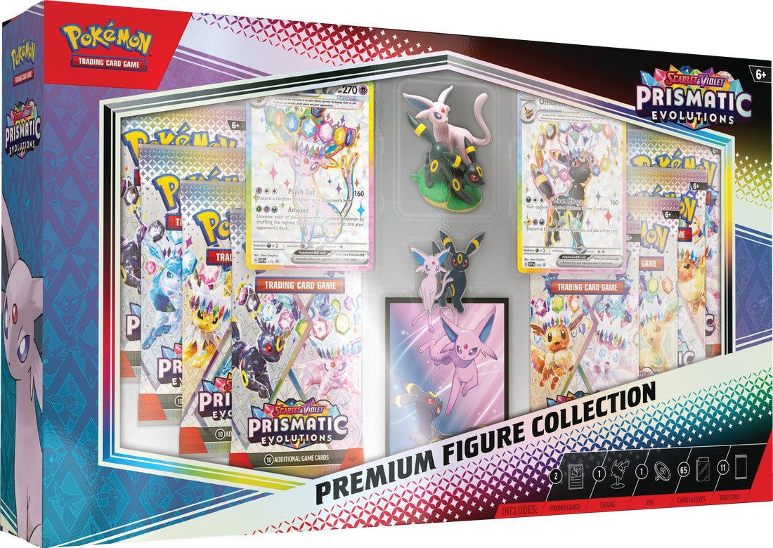 PRISMATIC EVOLUTIONS PREMIUM FIGURE COLLECTION – Mushyhead Comics