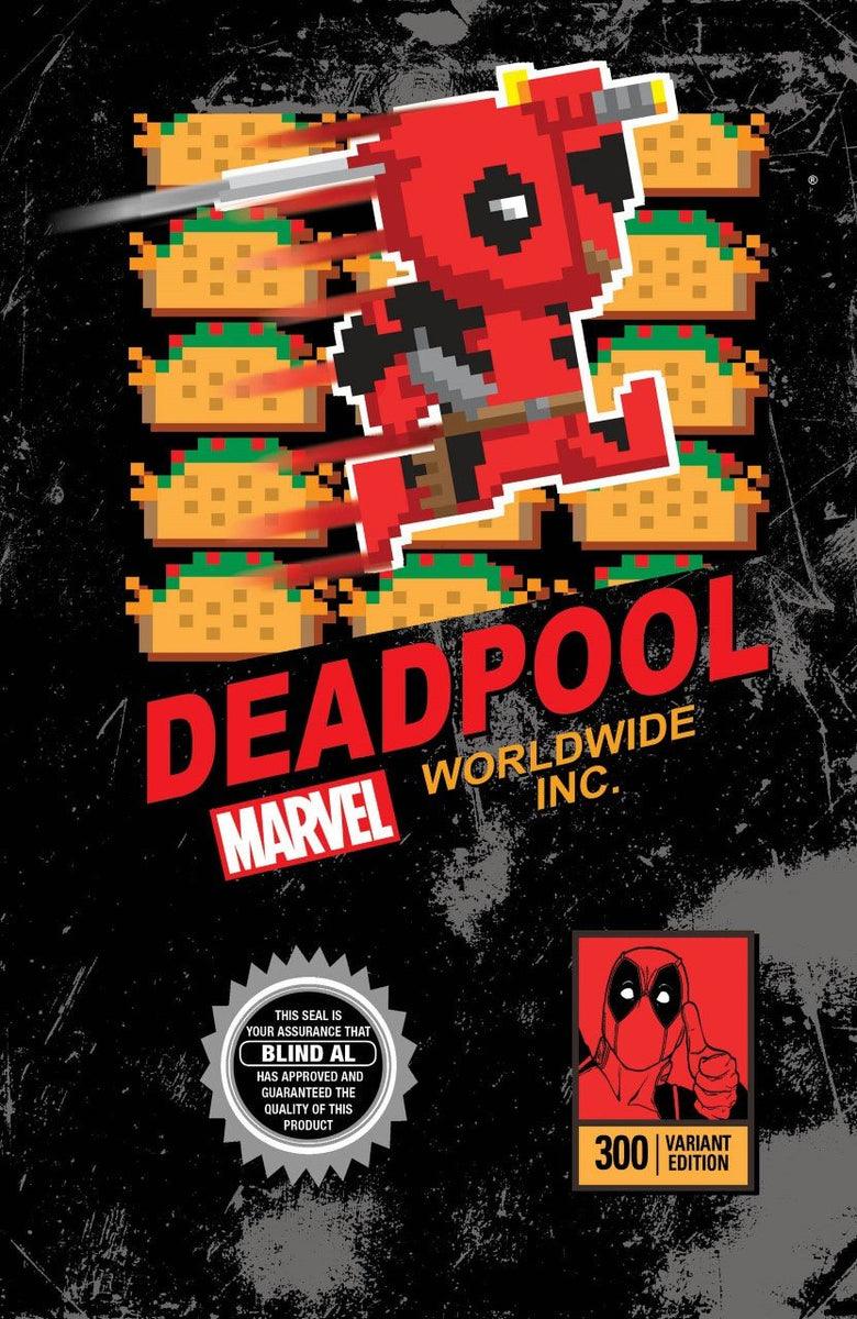 DESPICABLE DEADPOOL #300 8-BIT VIDEO GAME BOX VARIANT COVER – Mushyhead ...